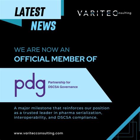 Varitecconsulting Pdgmember Partnershipfordscsagovernance Dscsa… Varitec Consulting