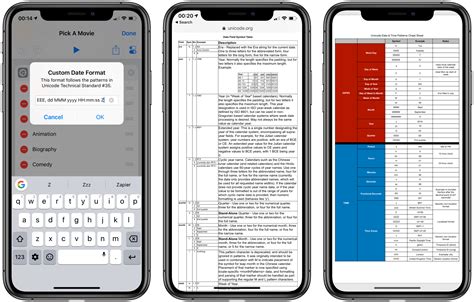 Unicode Date And Time Cheatsheet Toolbox Pro