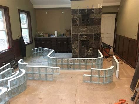 Glass Block Showers Innovate Building Solutions