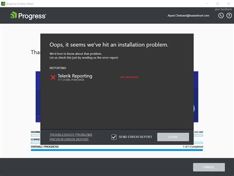Cannot Install Reporting In Ui For Winforms Telerik Forums