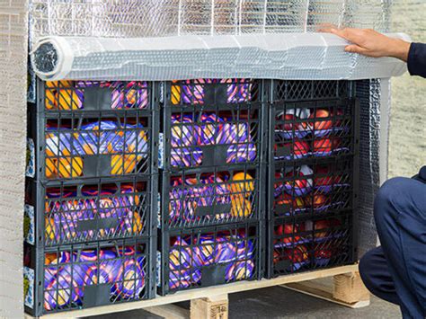 Thermal Pallet Covers Orange Packaging UK