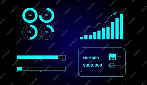 Premium Vector Creative Vector Illustration Of Hud Interface Elements