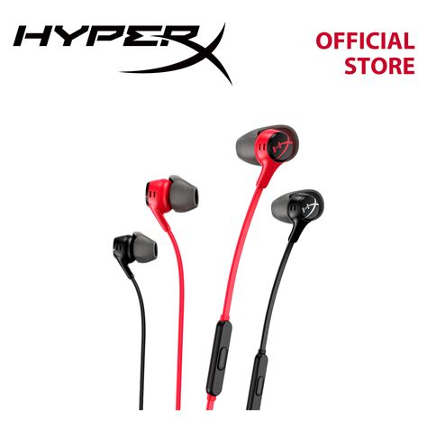 Hyperx Cloud Earbuds Iiblack Gaming Headphones With Mic 35หูฟัง