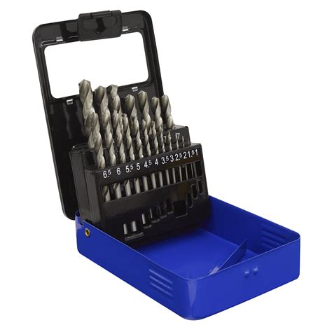 Hss Split Point Fully Ground Drill Bit Set 19pc Metric Huttie