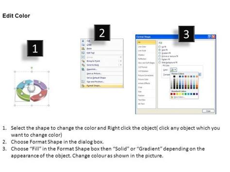 PowerPoint Designs Teamwork Circular Process Ppt Backgrounds