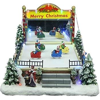 Mr Christmas Worlds Fair Animated Musical Carnival Swing