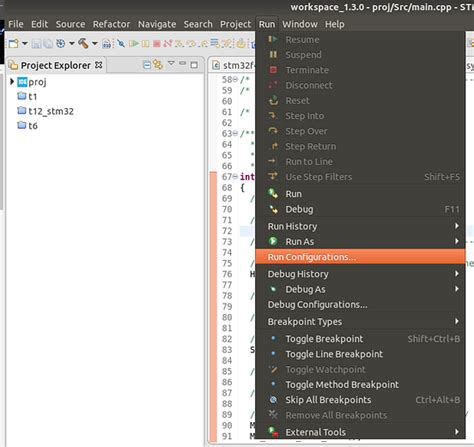 set up embedded c stm32 cmake project and debugger on vs code by