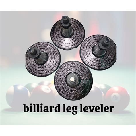Silver Leg Leveler For Billiard Table Paa Ng Bilyaran Shopee Philippines
