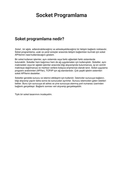 Socket Programmingpdf