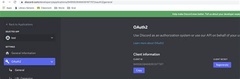 Discord Oauth 2 Client Id Required Error · Issue 11956 · Directus