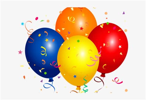 Happy Birthday Confetti Clip Art