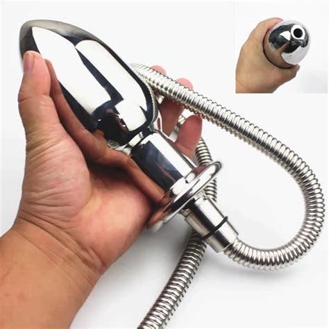 8-gr-en-Neue-Anus-Enemator-Edelstahl-Anal-Dildo-Stecker-Darm-Reiniger ...