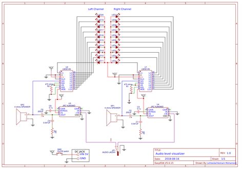 Audio Level Visualizer OSHWLab