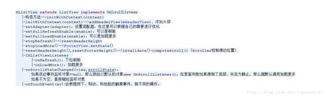 Xlistview的介绍和使用android Xlistview Csdn博客