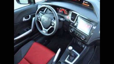2015 Honda Civic Si Interior Youtube