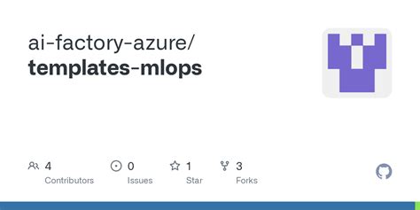 GitHub Ai Factory Azure Templates Mlops
