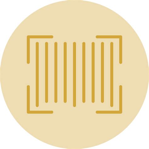 Bar Code Vector Icon Design 20540560 Vector Art At Vecteezy