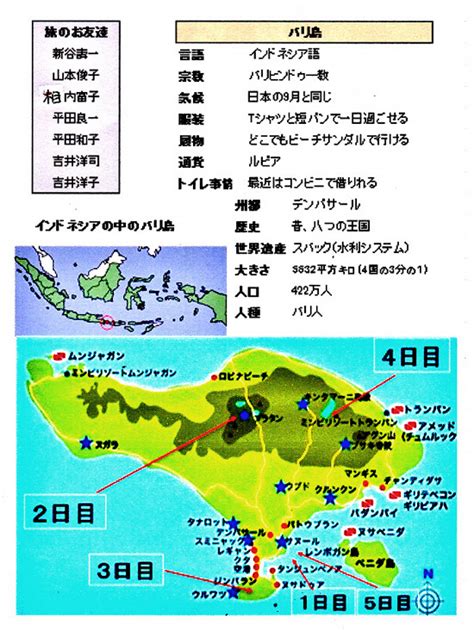 バリ島を巡る旅