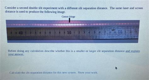 Consider A Second Double Slit Experiment With A