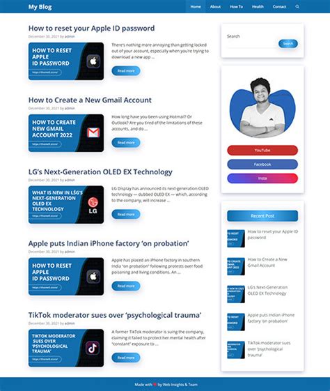Generatepress Theme Customization For Instant Adsense Approval Blue
