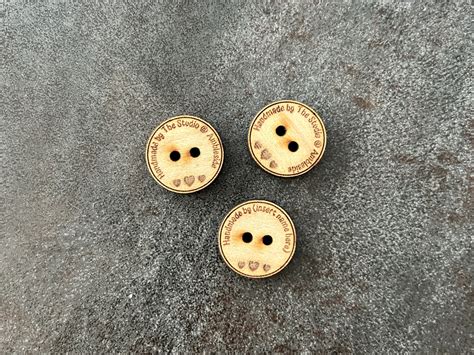 Handmade Wooden Buttons Editable For Personalisation Free Files Atomm