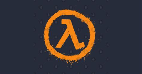 Half Life Lambda Graffiti Half Life T Shirt Teepublic