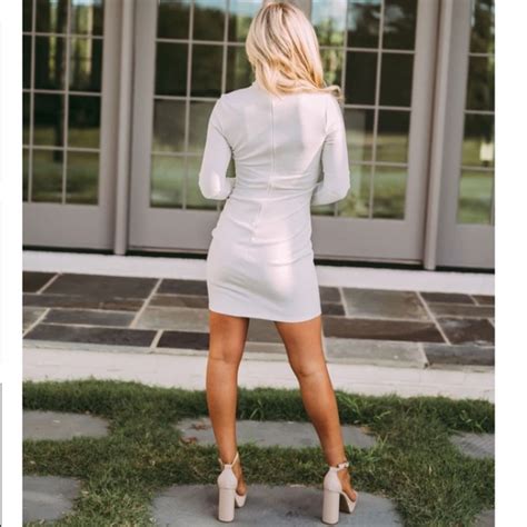 These Three Boutique Dresses Maya Mock Neck Bodycon Dress Poshmark