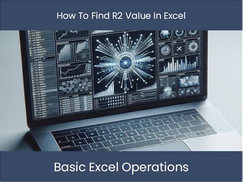excel tutorial how to find r2 value in excel
