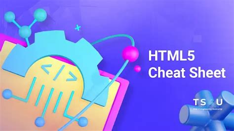 Html5 Cheat Sheet