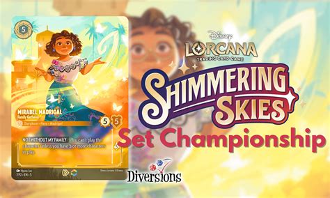 Disney Lorcana Shimmering Skies Set Championship Diversions Puzzles