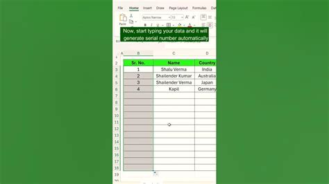 Advanced Excel Function For Serial Numbers 📊 Exceltips Serialnumbers