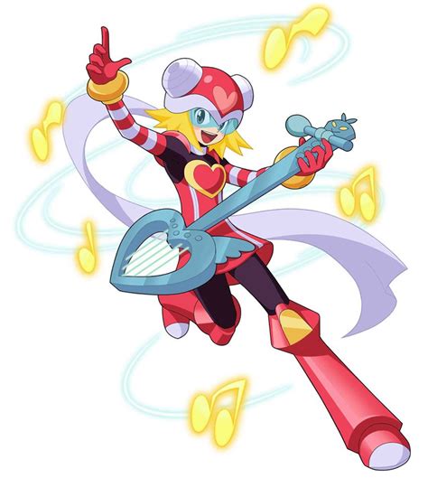 Harp Note Characters And Art Mega Man Star Force Mega Man Ruby Spears Starforce Megaman