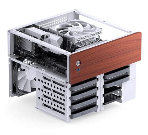 Jonsbo N4 Nas Pc Case Supports 8 Hard Disks And Cooling