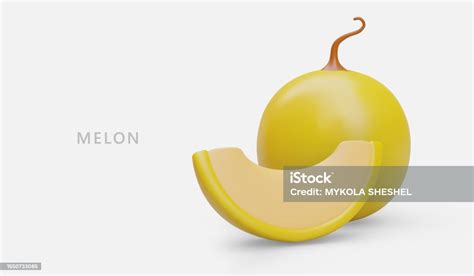 잘 익은 단물 멜론을 통째로 얇게 썬다 달콤한 향기로운 천연 디저트 0명에 대한 스톡 벡터 아트 및 기타 이미지 0명 3