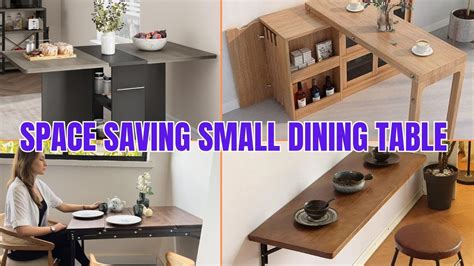 Space Saving Dining Table Maximize Your Small Space Youtube