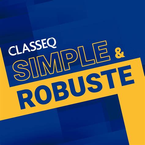 Classeq Classeqfrance Simpleetrobuste Lavevaisselle Laveverre