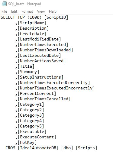 Wrap Sql In Quotes For C Sharp Tool