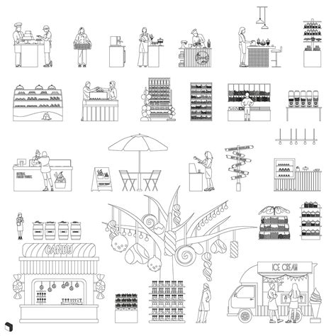 Cad Sweet Shop Toffu Co