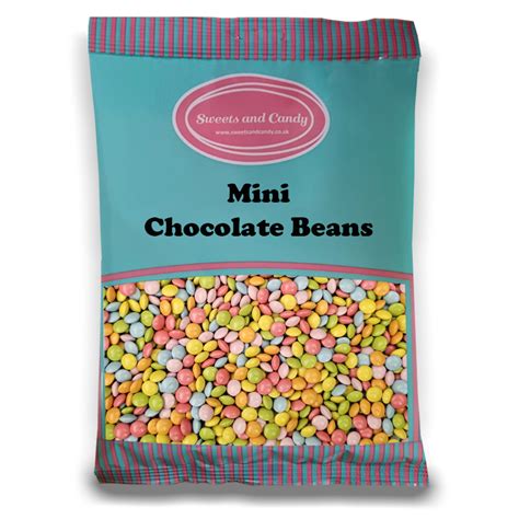 Mini Chocolate Beans 1kg Pick And Mix Sweets Retro Sweets Chocolate Sweets Pick N Mix