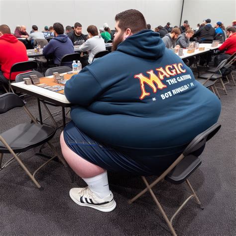 Some Magic Nerds Who May Not Be Able To Fit Through The Gaming Store