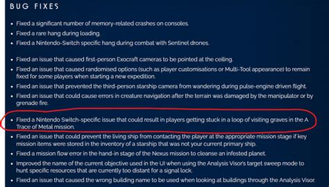 Nintendo Switch A Trace Of Metal Bug Still Present After 42 Update