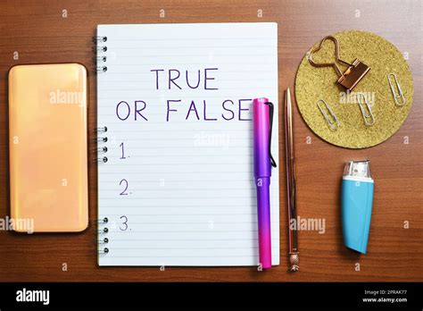 Inspiration Showing Sign True Or False Concept Meaning Decide Between A Fact Or Telling A Lie