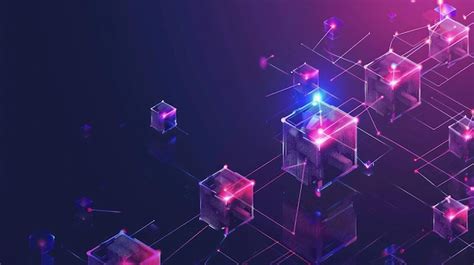 Cube Graph With Binary Code Futuristic Elements Conceptblockchain