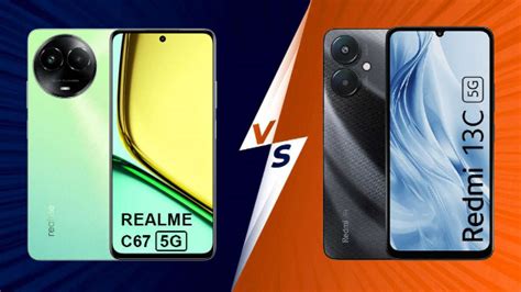 Realme C G Vs Redmi C G Which Is The Best Budget G Smartphone In India Gizbot News