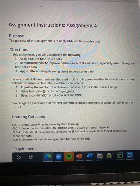 Solved Assignment Instructions Assignment 4 Purpose The