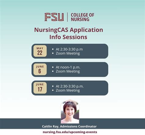 Nursingcas Application Info Session College Of Nursing