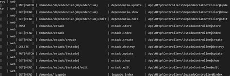 Php Route Demandasestadoupdate Not Defined Pero Existe En El