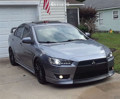 2009 Mitsubishi Lancer With 18x8 42 Dps Tuning L589 And 22540r18