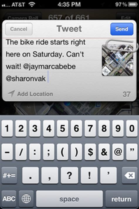 Twitter Integration In Ios 5 A Closer Look Cnet