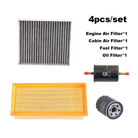 Senova Baic D20x25e Series Cabin Air And Fuel Filter Set 1